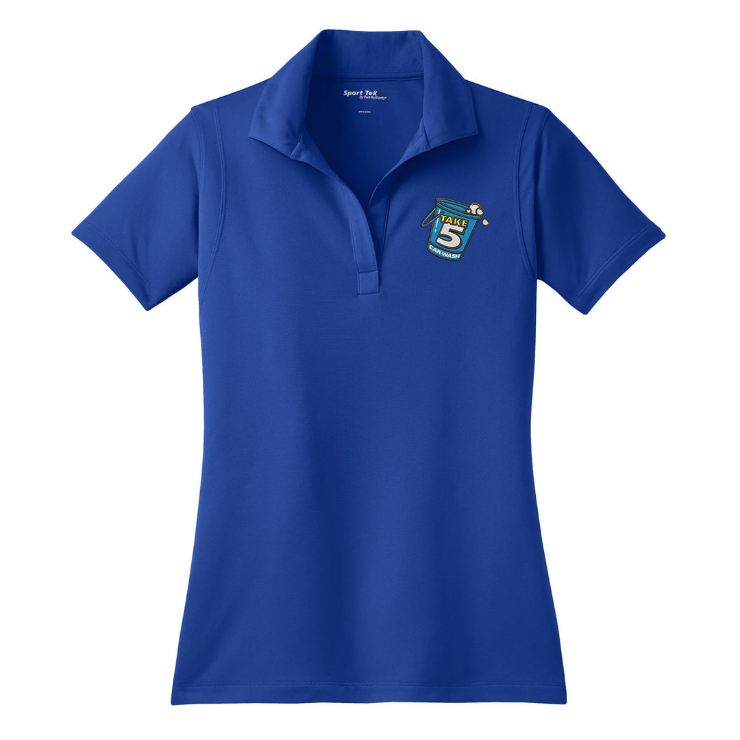 T5 Female Short Sleeve Polo - Site – Take5 Uniform Store